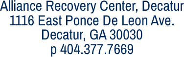 Alliance Recovery Center | Methadone & Suboxone Treatment in Georgia